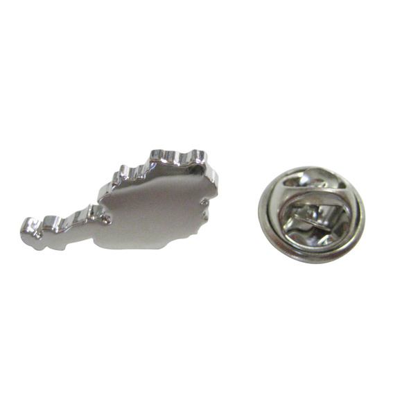 Kiola Designs | Accessories | Austria Map Shape Lapel Pin | Poshmark